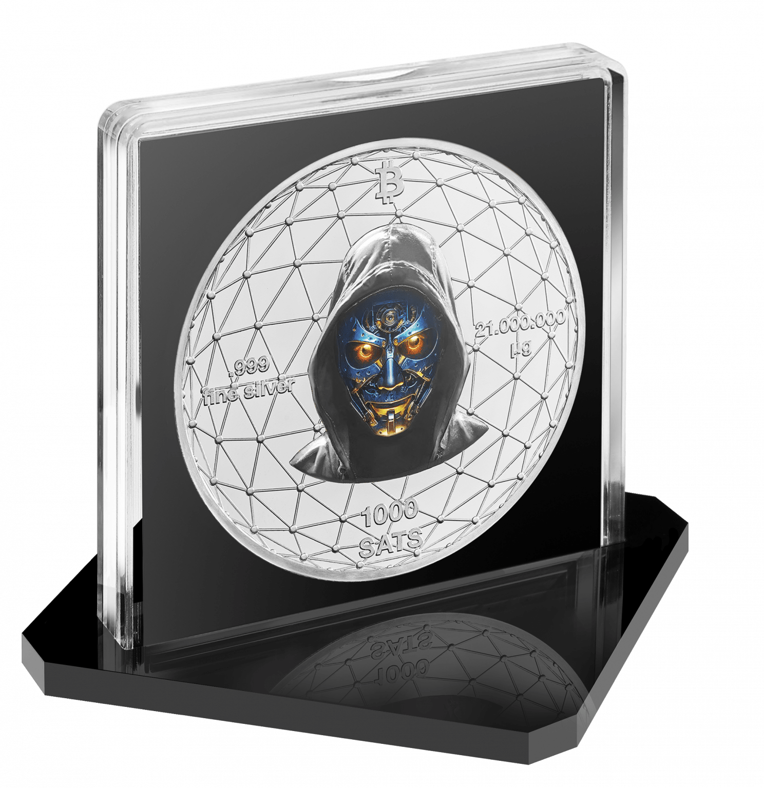 Bitcoin-Silver 1000 SATS | • Satoshi-Silver